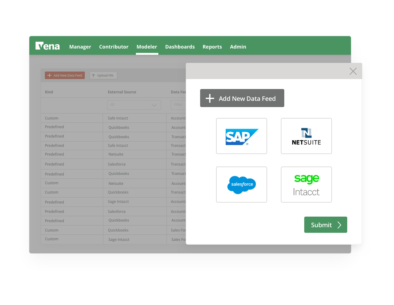 Operational Reporting Software - Excel Based - Vena